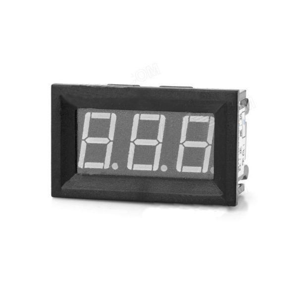 buy Red Panel Mount LED Volt Meter