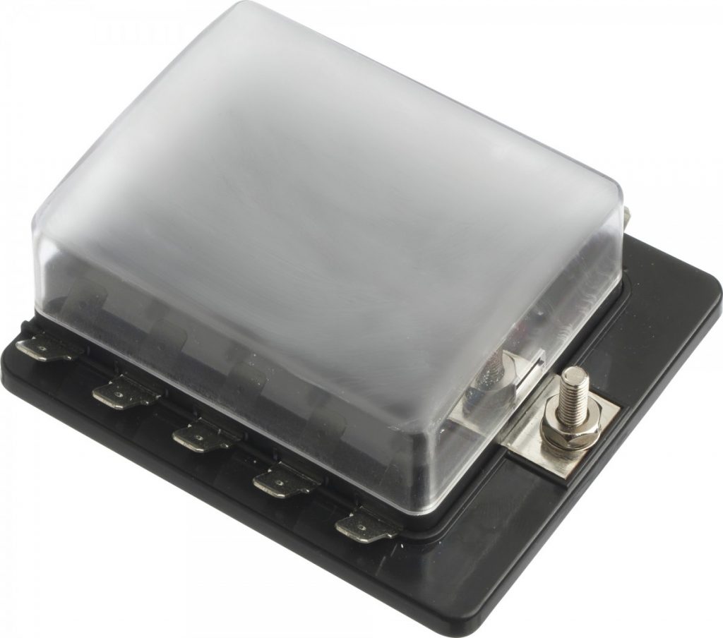buy 10 Gang ATO/ATC Common Bus Fused Distribution Block With Spade ...