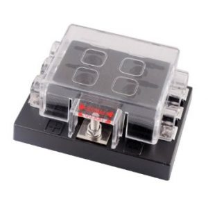 buy 6 Gang ATO/ATC Common Bus Fused Distribution Block With Screw ...